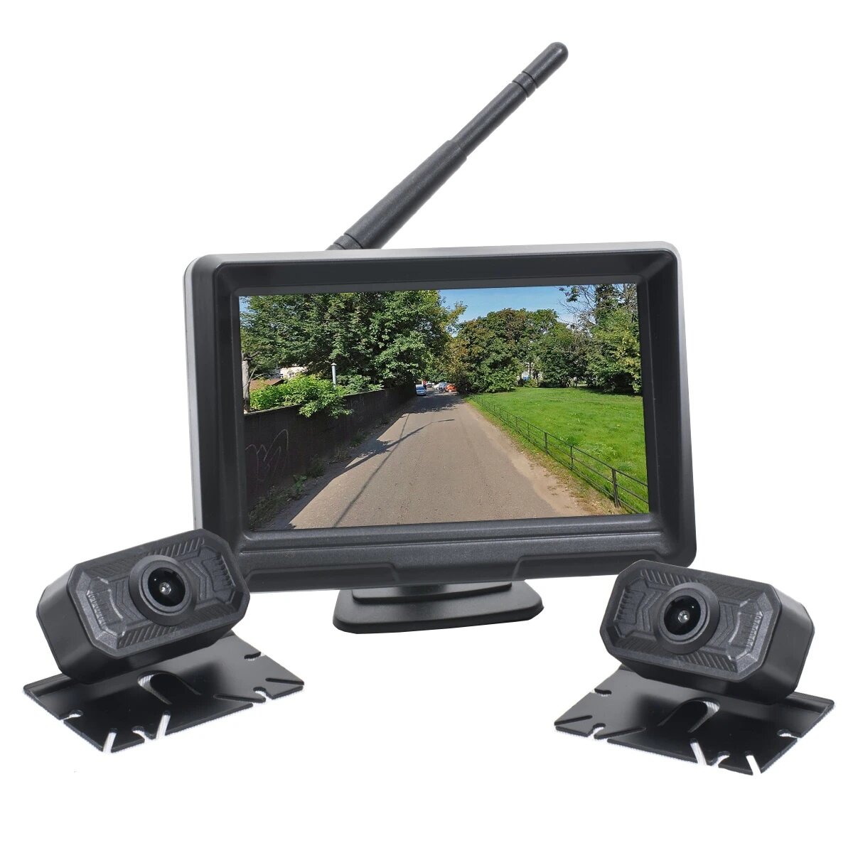 Беспроводной комплект (монитор + 2 камеры) AVS715CPR (M) + 2xAVS715CPR