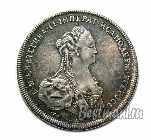 Серебряная медаль Кагул 1770 года разновидность сувенирная копия, ордена медали и награды