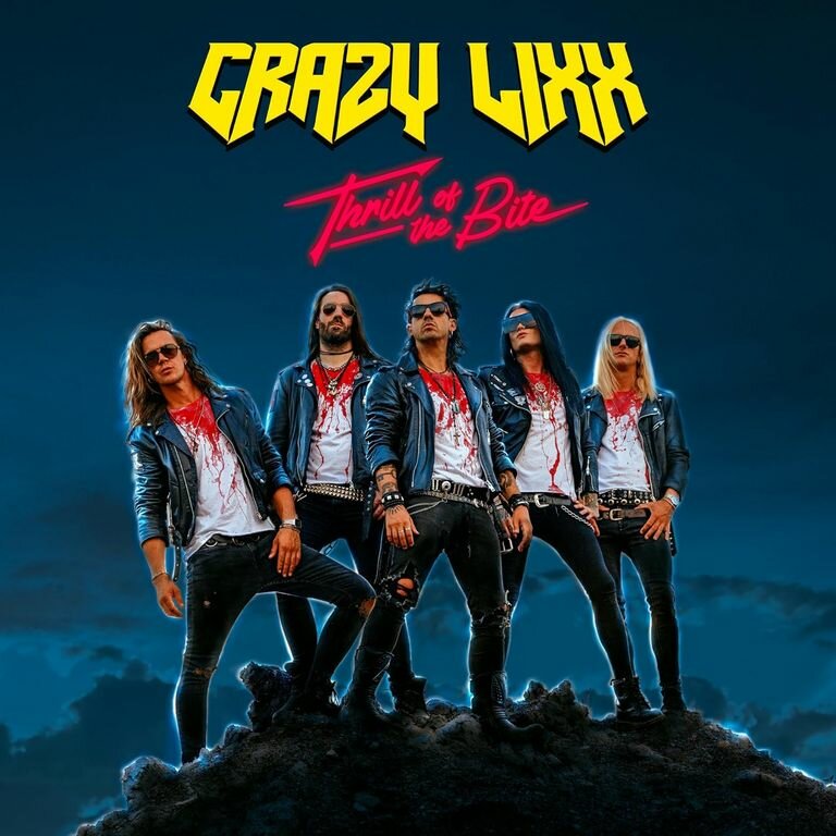 Фирменное издание Crazy Lixx - Thrill Of The Bite CD