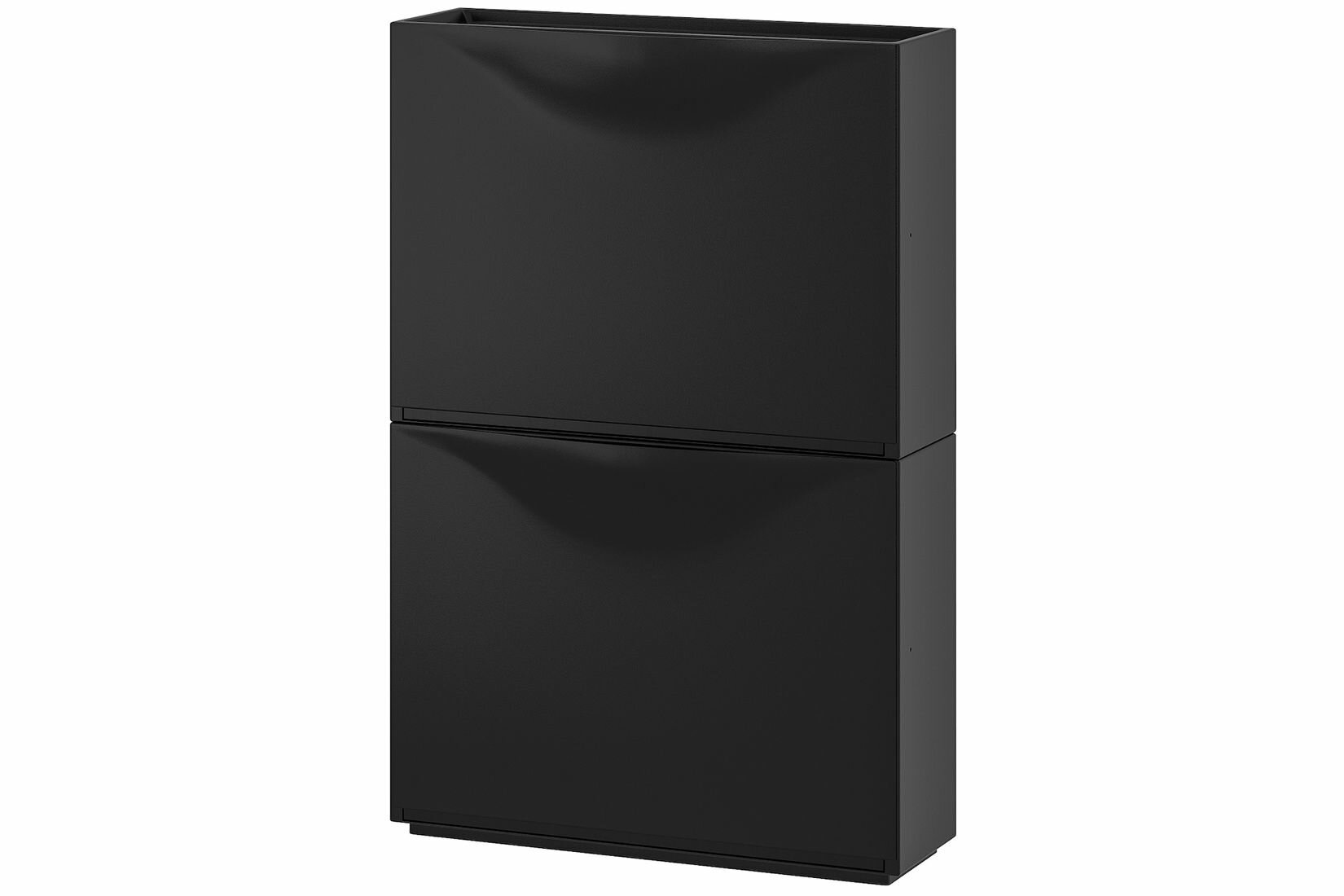 TRONES IKEA 803.973.13 Обувница/шкаф 52x18x39 см Чёрный-LI