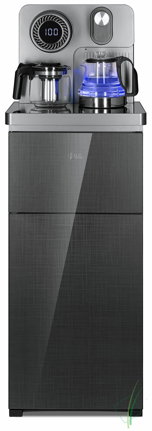 Тиабар - кулер с чайным столиком Ecotronic TB51-LNR Grey без охлаждения