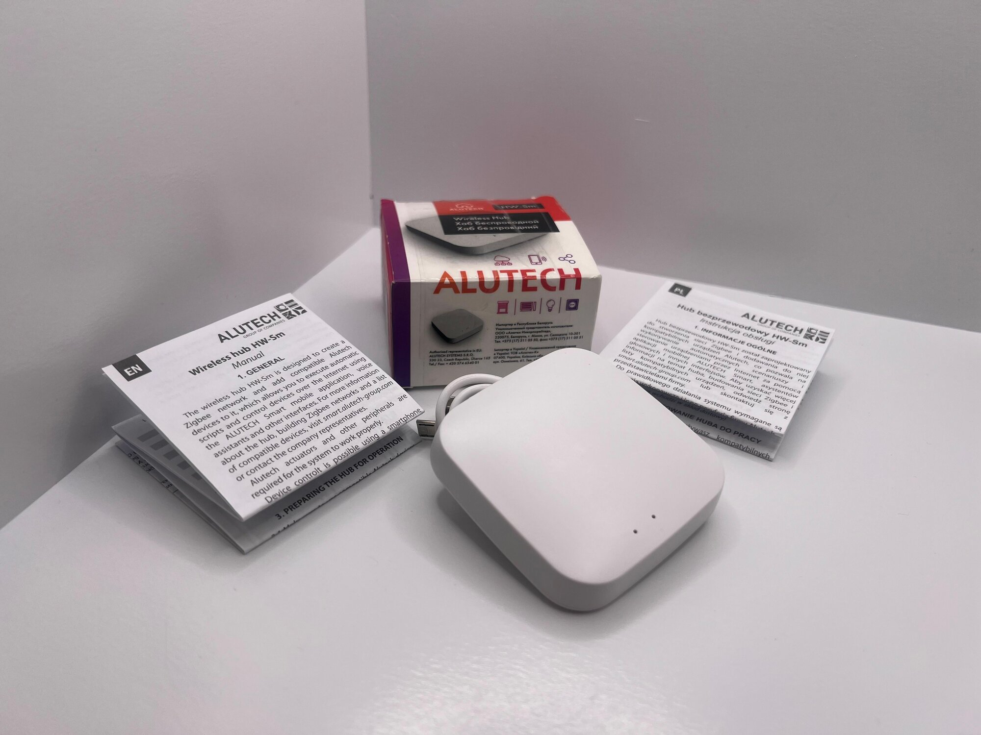 Alutech, Хаб беспроводной HW-Sm, 339002000, 1 шт.