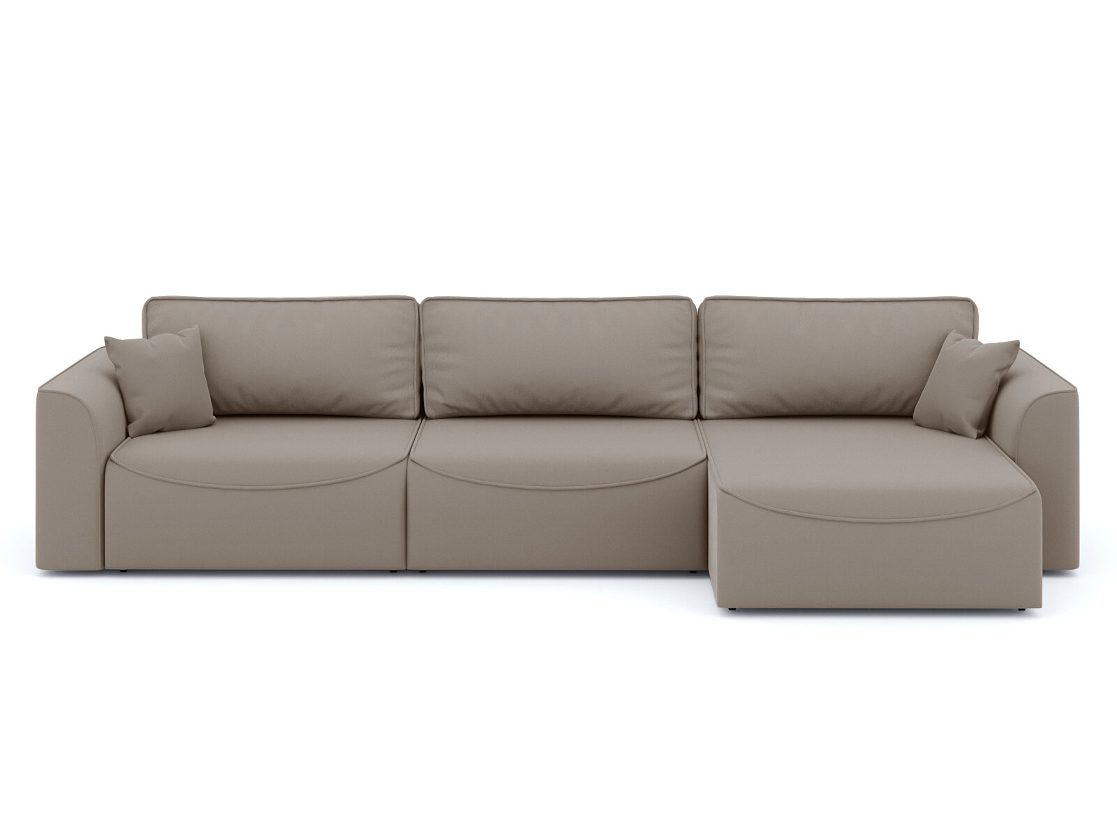 Диван угловой Рафаэль-3 НПБ, Лайт Браун