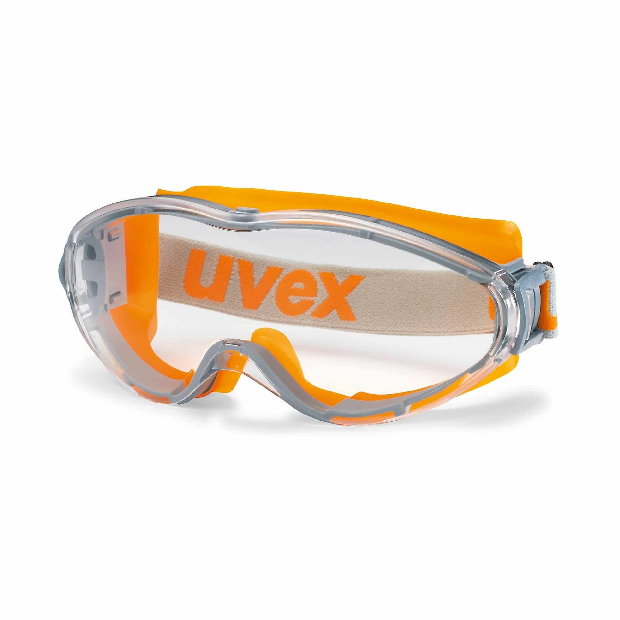 Очки защитные uvex U-Sonic, прозрачные линзы, антизапотевание, поликарбонатные линзы