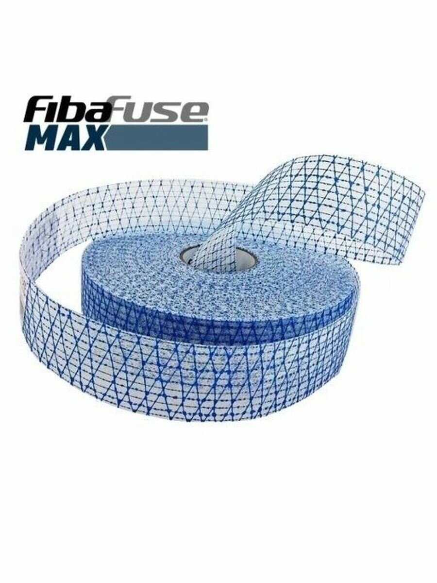 Армирующая лента FibaFuse Max для швов ГКЛ 52 мм х 76 м