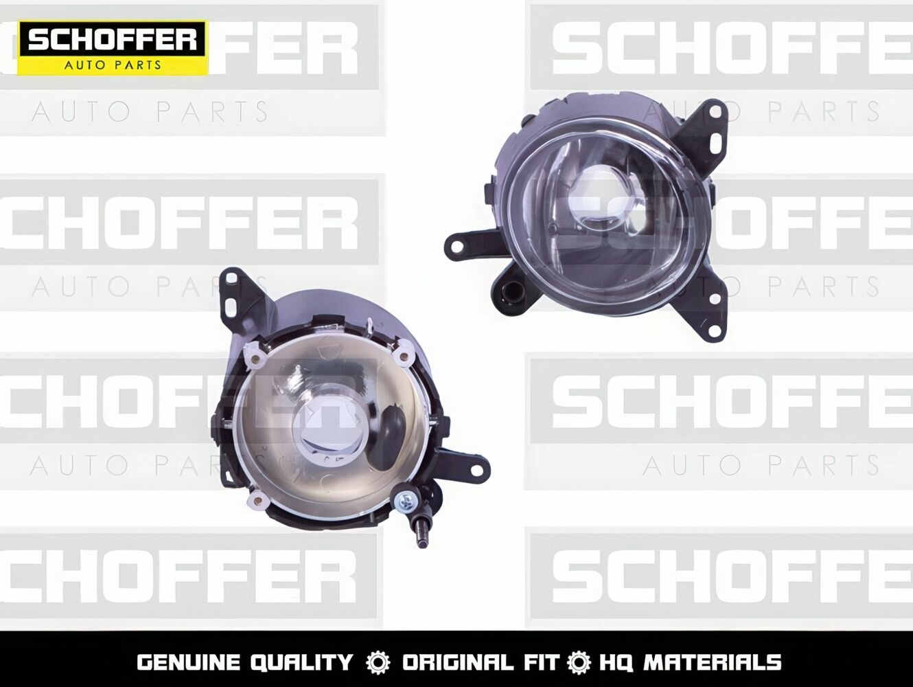 Фара ПТФ левая, для Митсубиси Лансер X 2007-2015 Mitsubishi Lancer X 2007-2015, артикул SHF-11042, производителя SCHOFFER