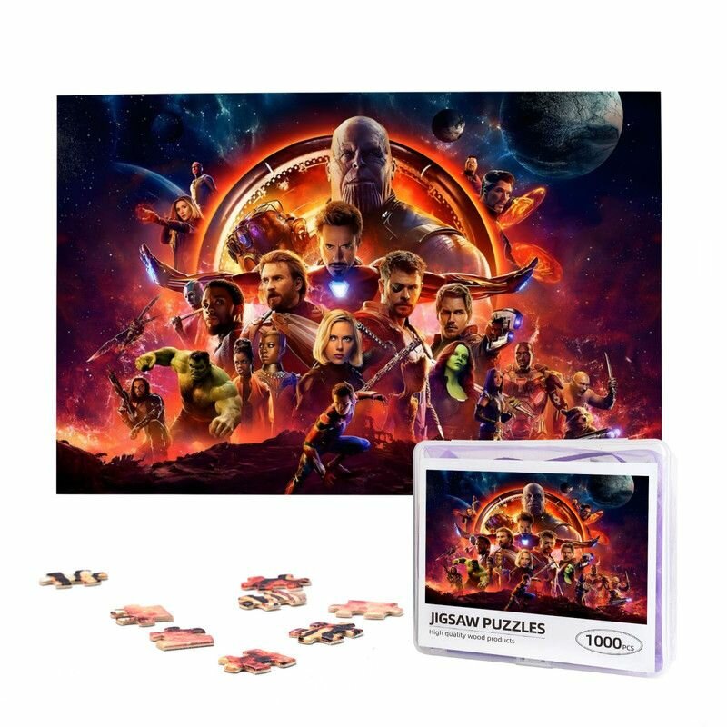 Avengers Деревянный пазл Марвел Деревянные пазлы Мстители Marvel
