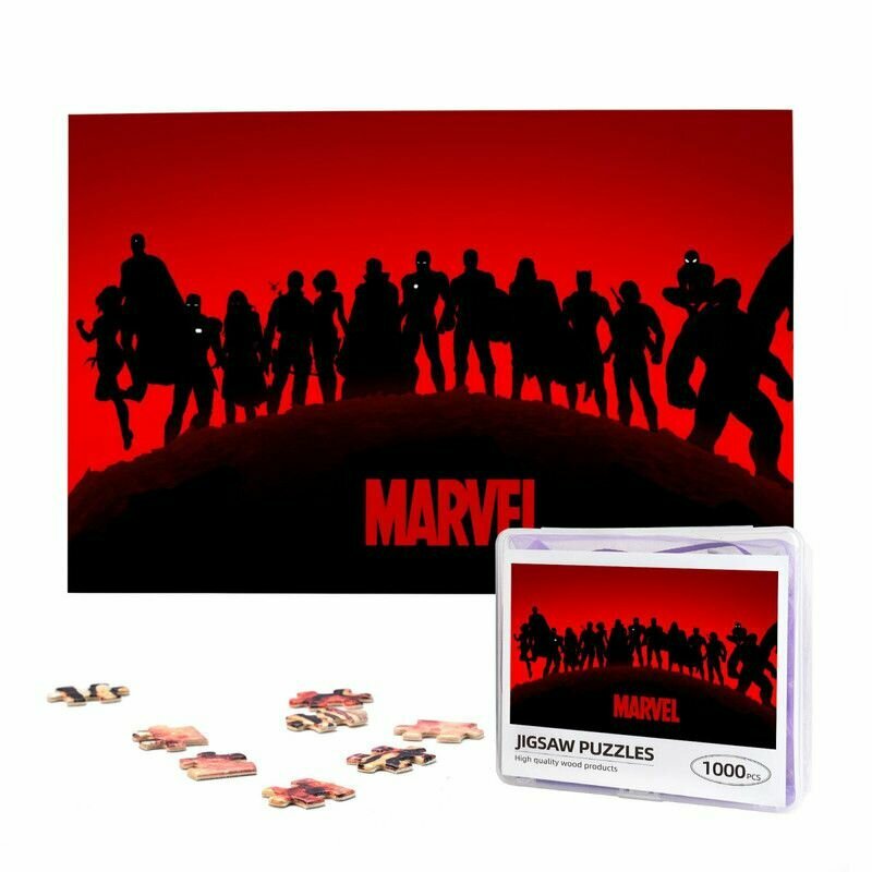 Avengers Деревянный пазл Марвел Деревянные пазлы Мстители Marvel