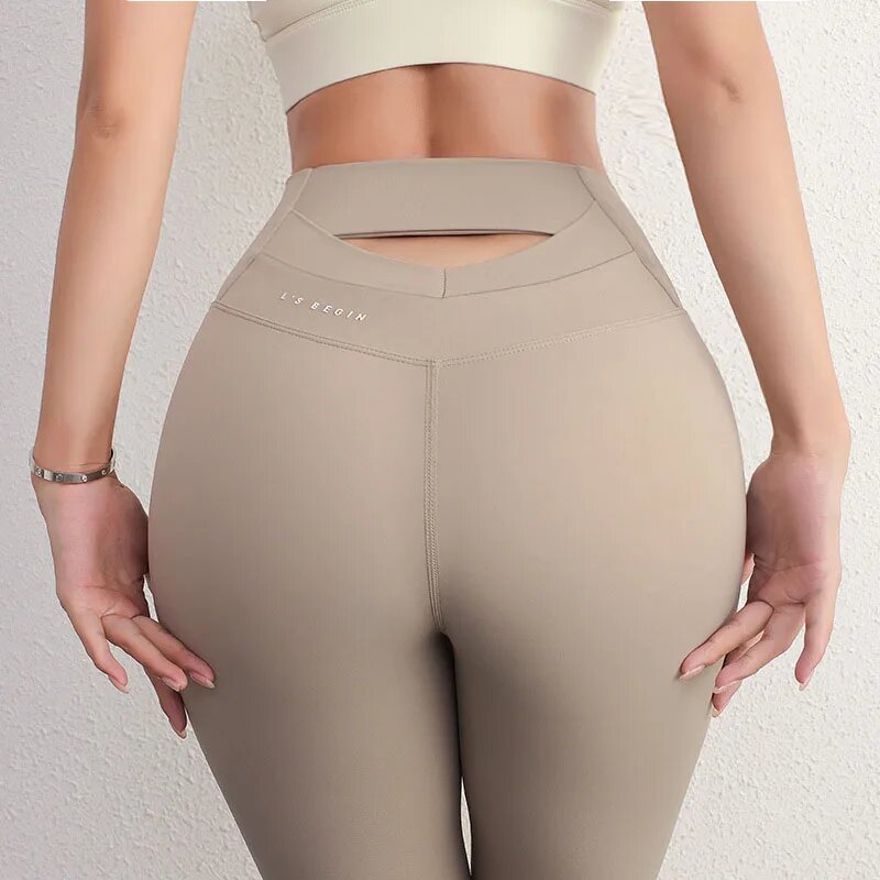 Леггинсы женские бежевые Light Khaki, размер L