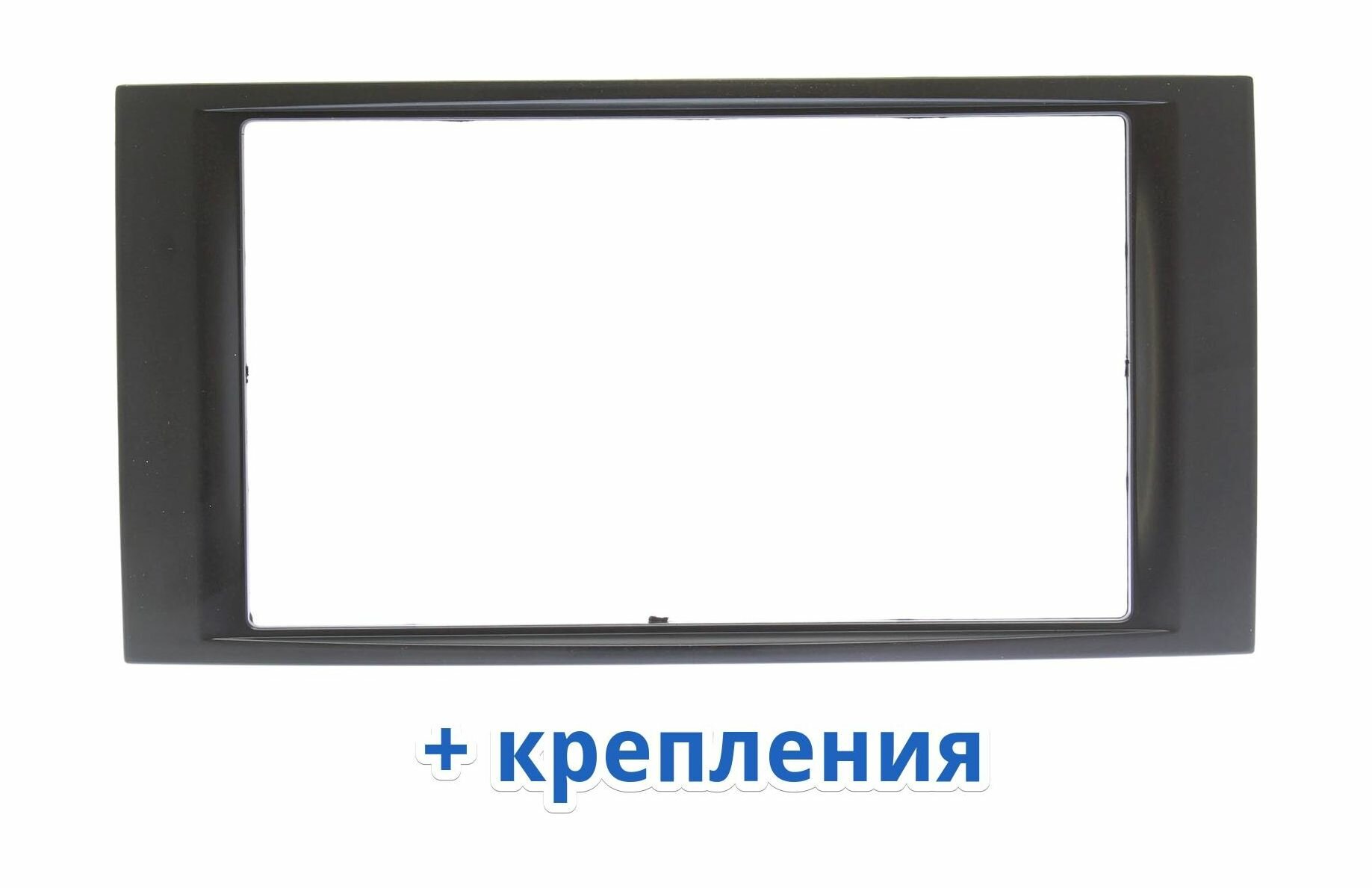 Переходная рамка для Volkswagen Touareg 2003-, Multivan 2003-, Transporter T5 2004- 2 din с крепл.