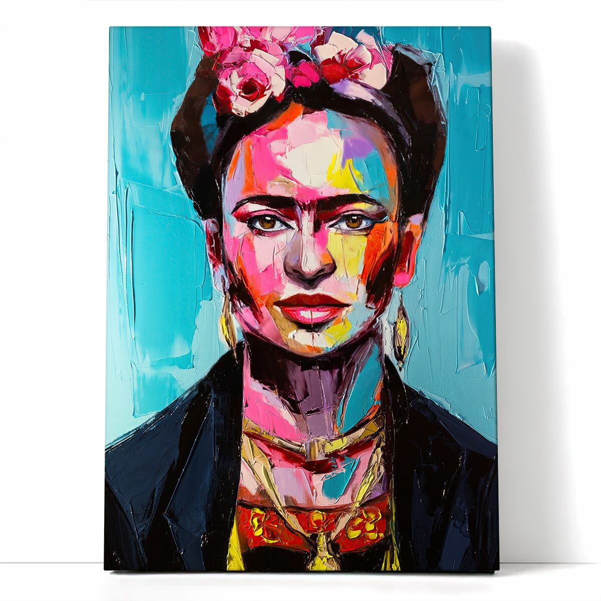 Интерьерная картина на холсте/Фрида Кало арт (14)