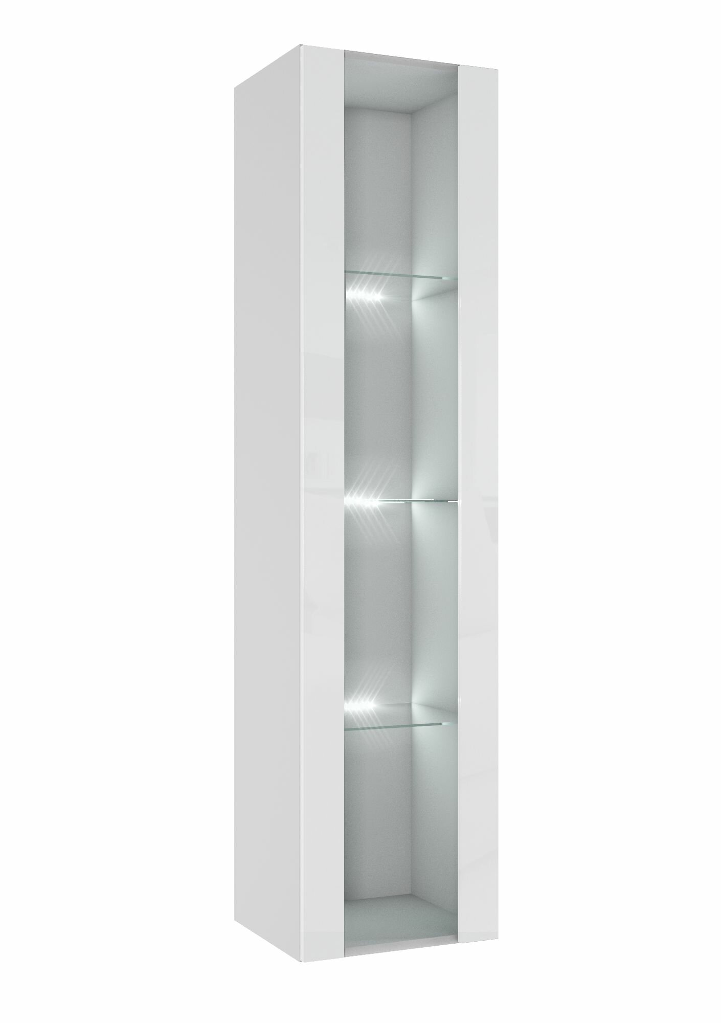 Флорис ШК-005 (Белый глянец холодный/Белый) (Миф)