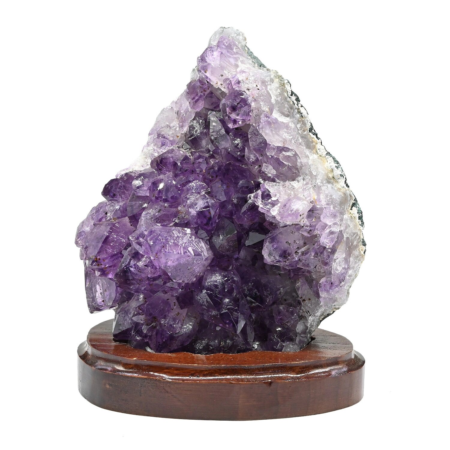 Друза аметистовая на подставке 115*70*140мм, 782г (L) .