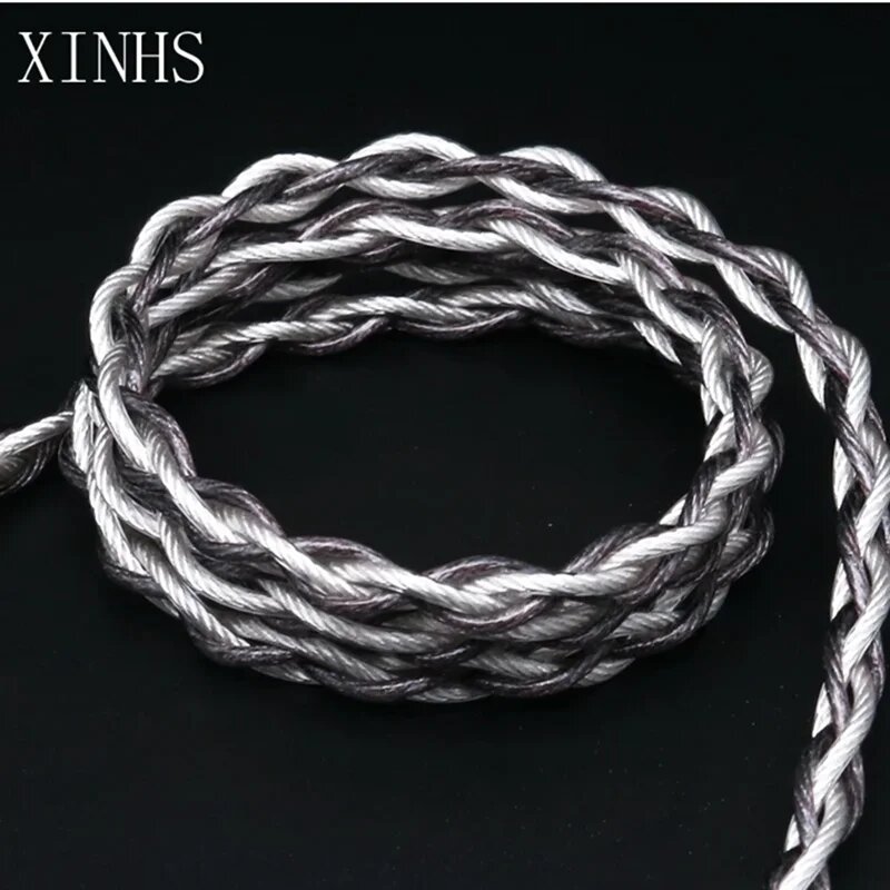 Кабель для наушников XINHS A10, 4.4MM, QDC, черный
