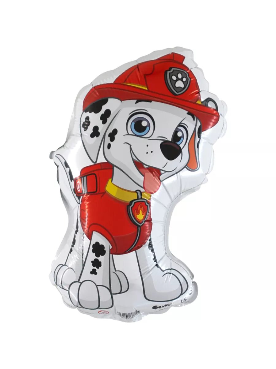 Маршал. Щенячий патруль мини / Paw Patrol Marshall, фольгированный шар (14"/36 см ) 1 шт. / GRABO, Италия