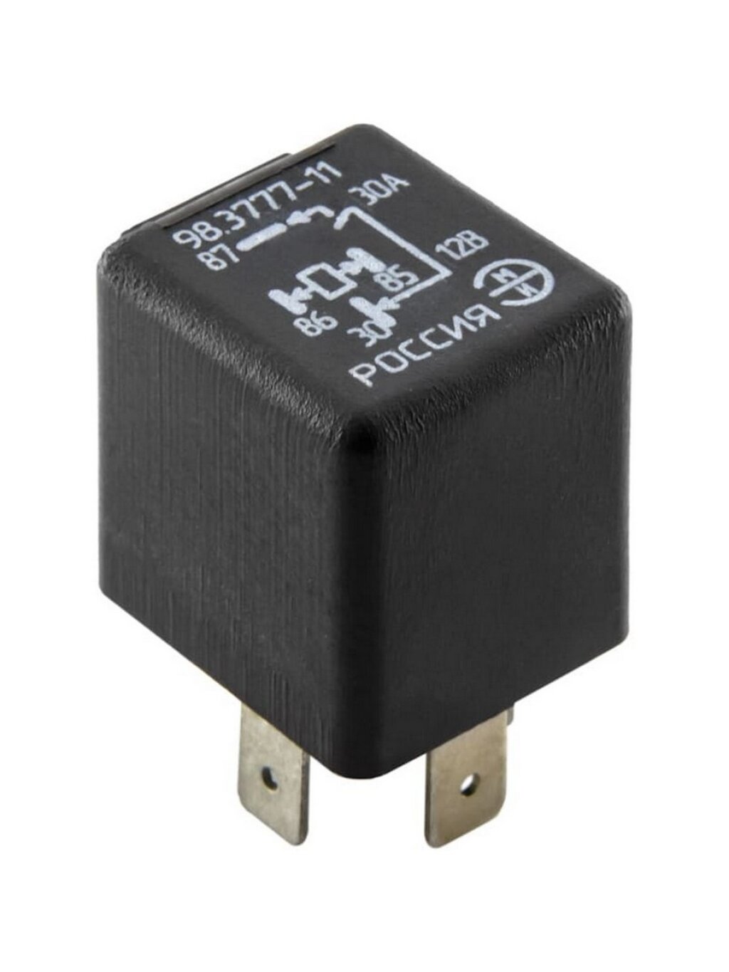 Реле замыкающее для а/м ВАЗ 2108/2110/2123 4-конт. "ЭМИ" с карманом под кронштейн