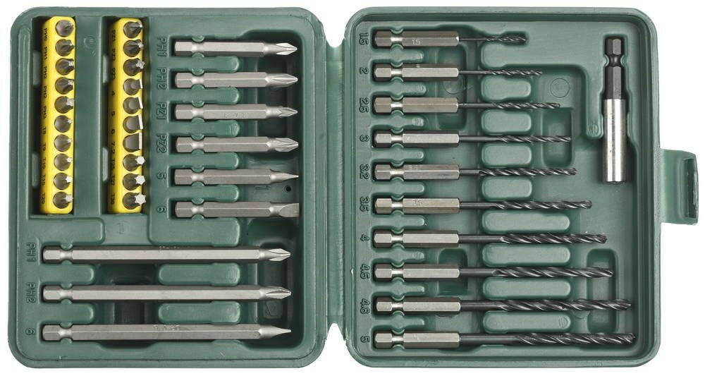 KRAFTOOL Kraft Max, 40 шт, набор бит со сверлами (26156-H40)