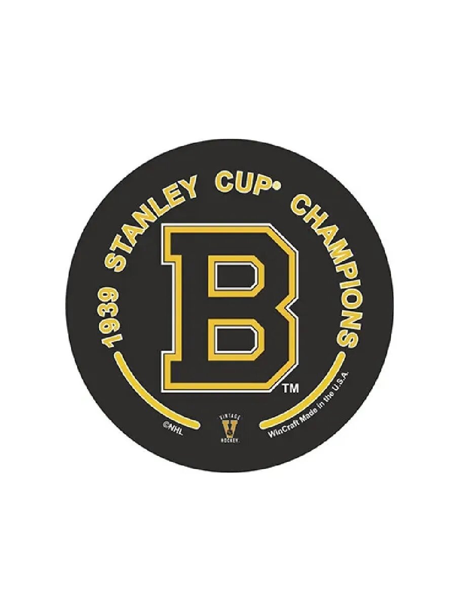 Шайба НХЛ Champions 1939 Бостон 1-ст.