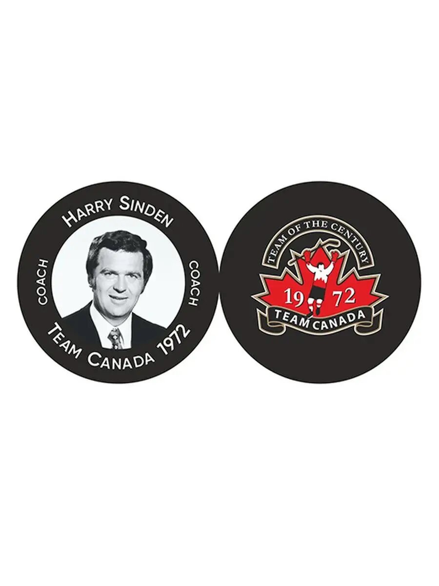 Шайба Team Canada-USSR 1972 SINDEN coach