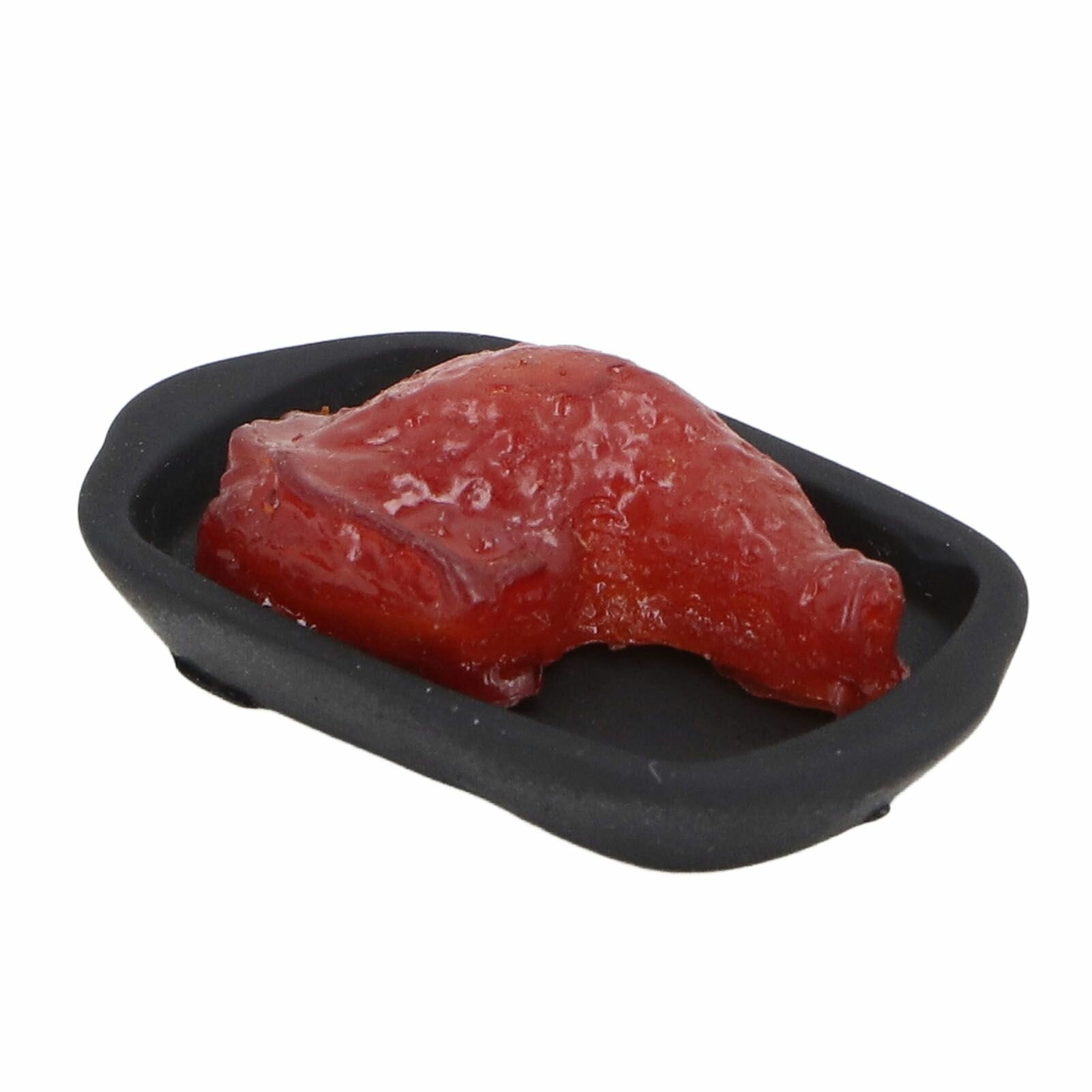 20 набор миниатюрной еды для кукол с реалистичными куриными ножками на тарелке, для декора и фотографии, материал: смола