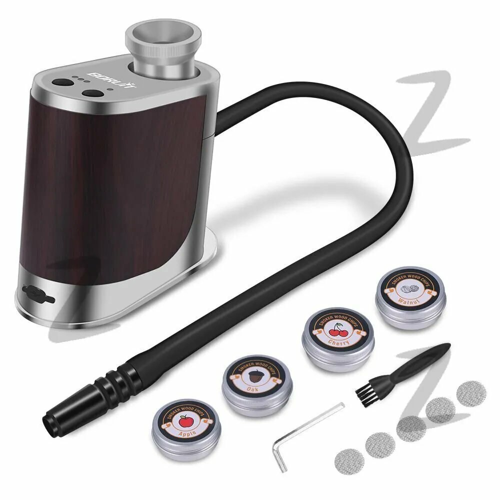 Перезаряжаемый дымогенератор BORUiT Серебро