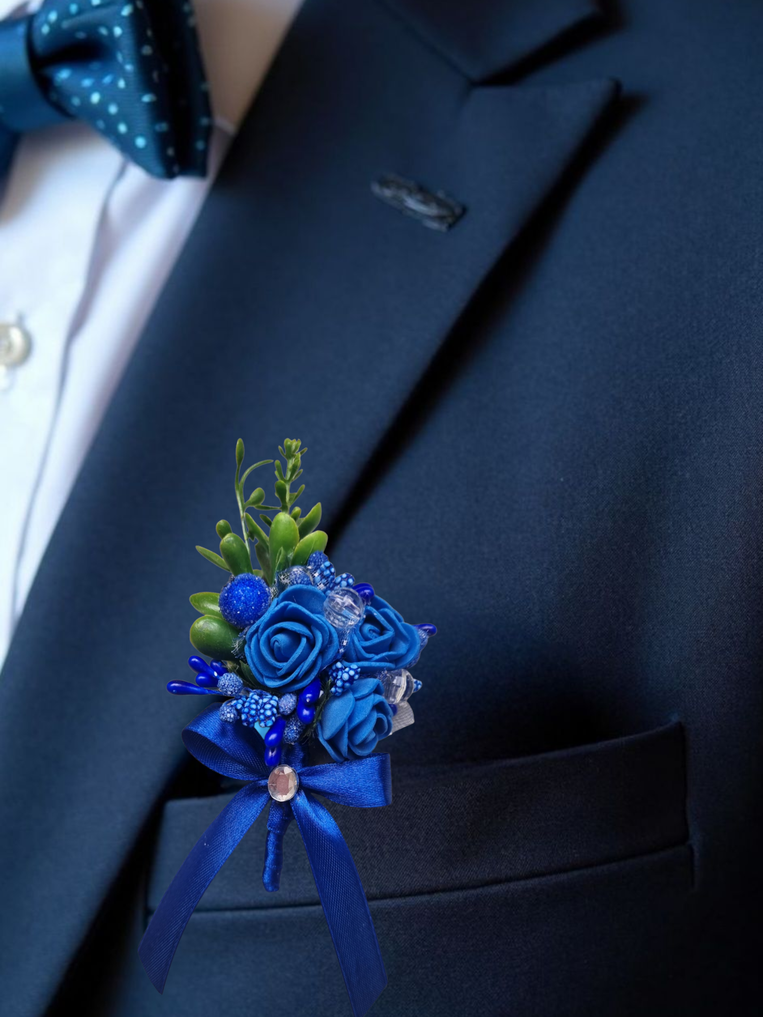 Бутоньерка для жениха или свидетеля