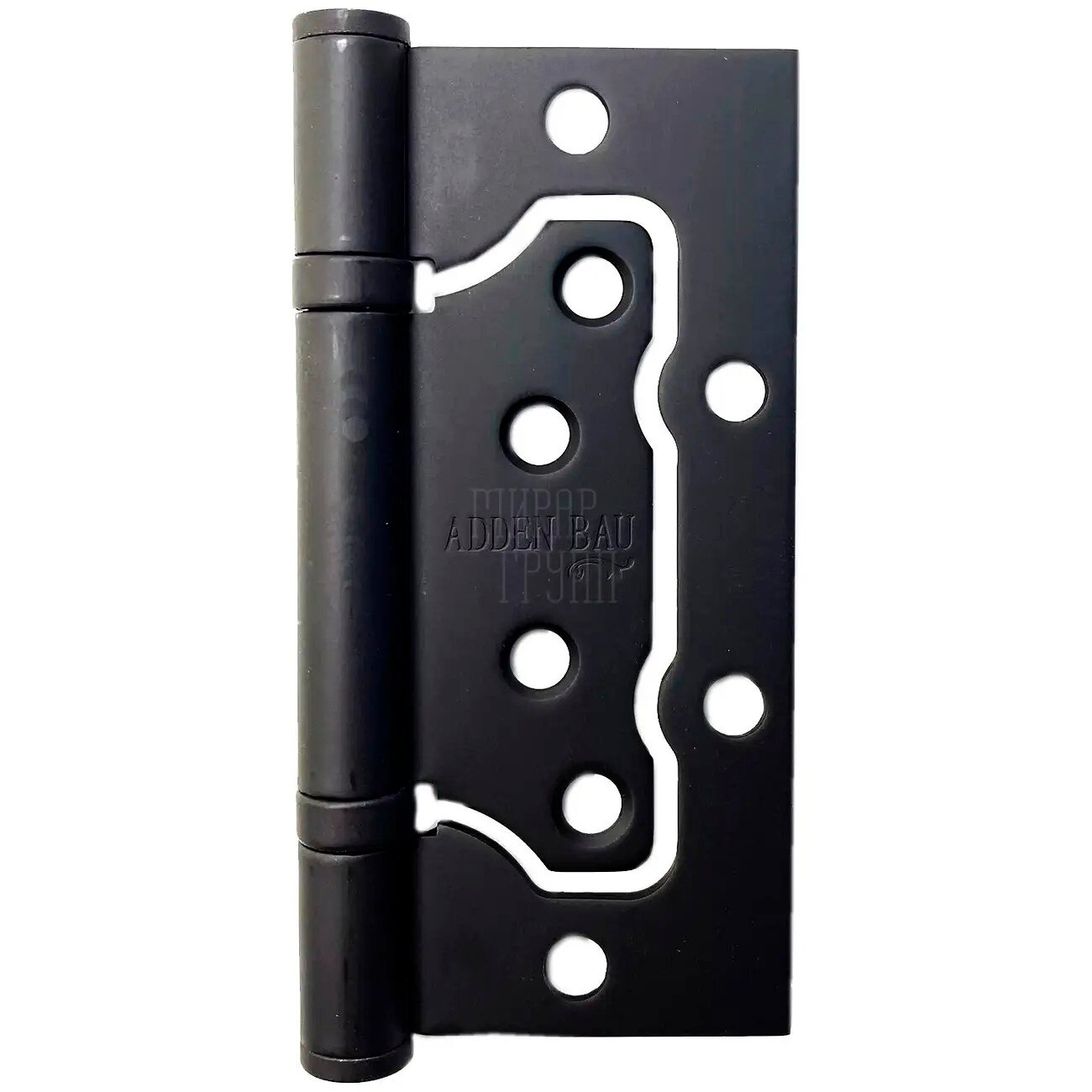 Петля без врезки ADDEN BAU 100X75X2.5 графит