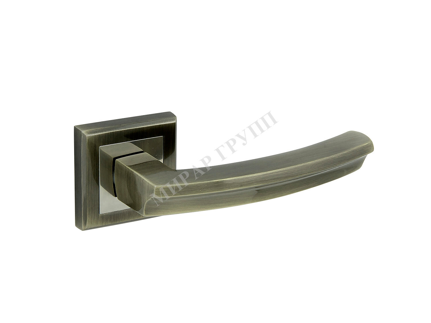 Дверная ручка Фабрика замков FZ 07 S античная бронза