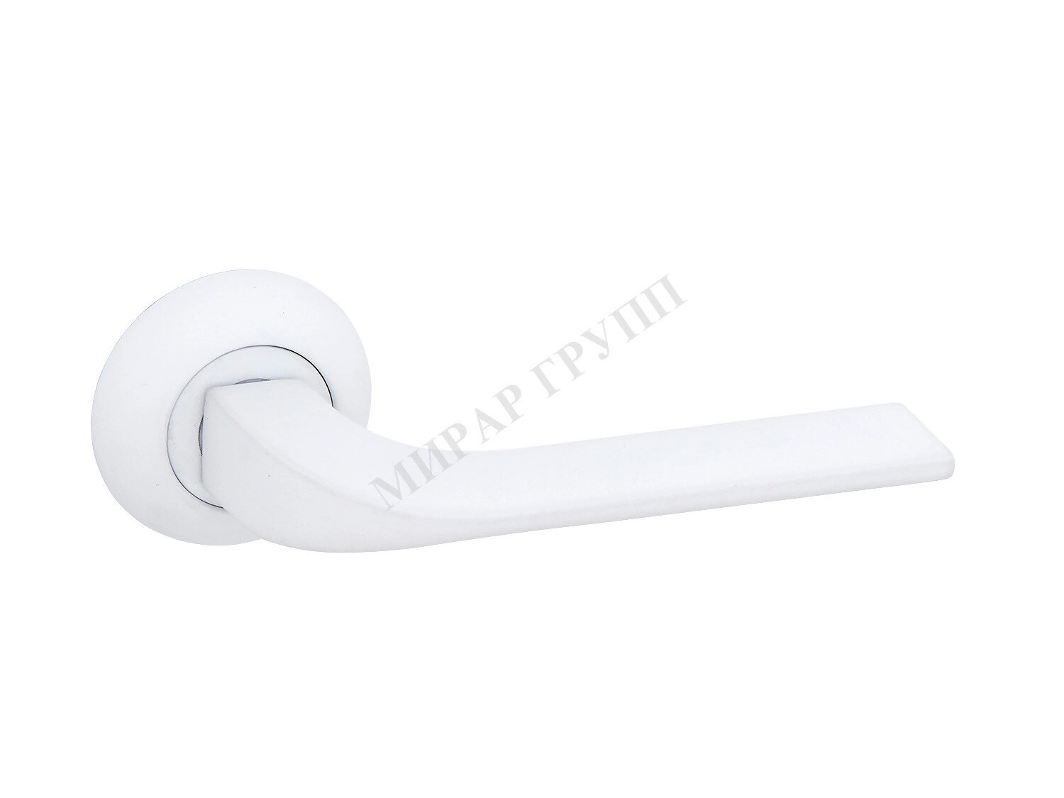 Дверная ручка Фабрика замков "PROTO" белый