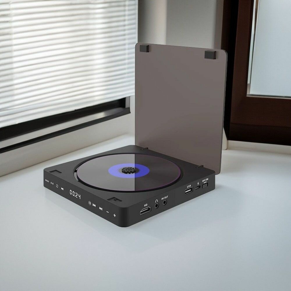 Портативный CD/DVD MP3 плеер для дисков проигрыватель для cd проигрыватель