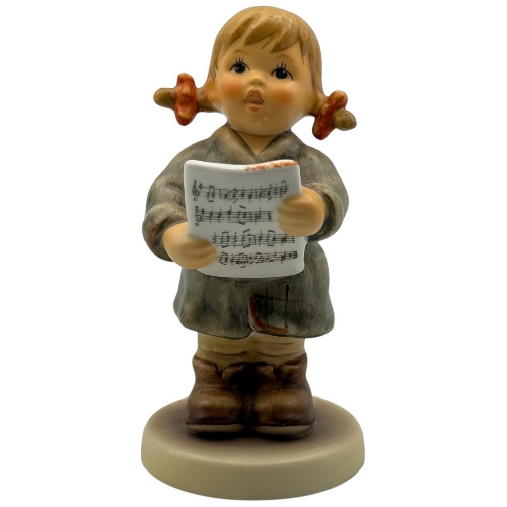 Фарфоровая статуэтка "Первое соло", 9 см, Hummel M.I, 2002 г, Goebel, Германия