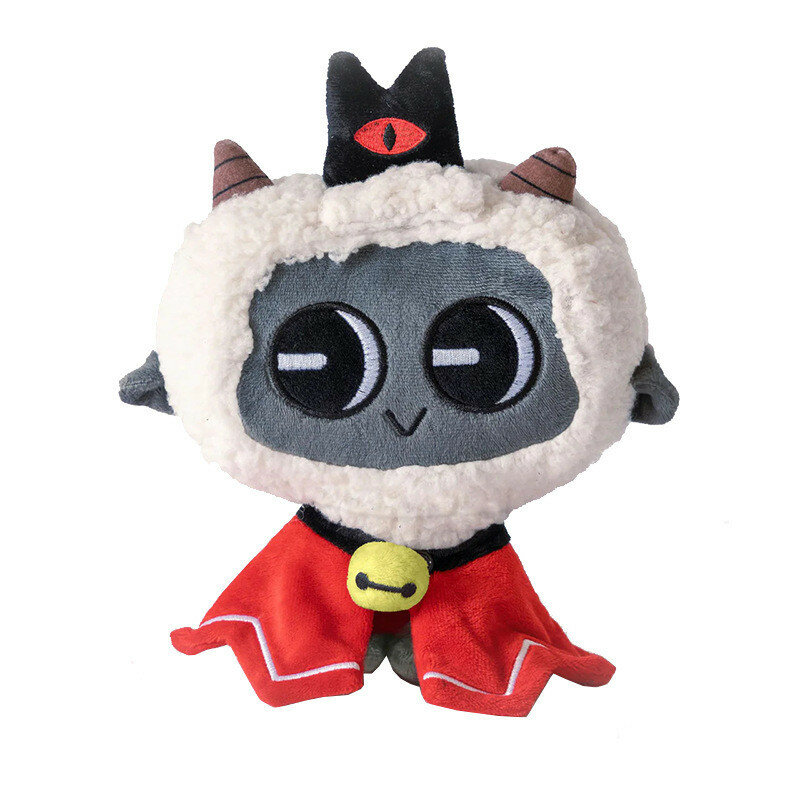 Плюшевая игрушка cult of the lamb, овца, мягкая, удобная для объятий