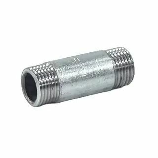Бочонок стальной 1/2 Ду15 L100мм оцинкованный-2шт