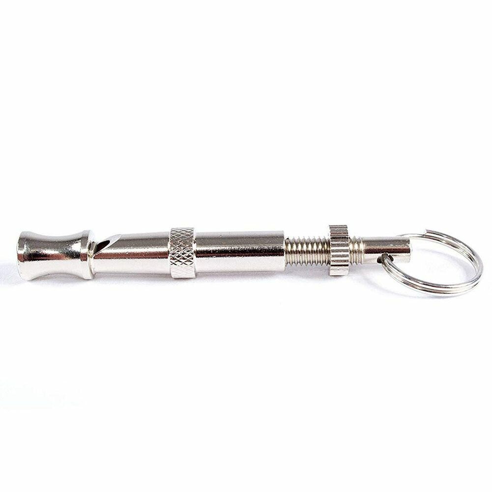 Портативный свисток для домашних животных, брелок, двухцветный ультразвуковой флейта, отпугиватель звука для остановки лая, свисток для дрессировки собак