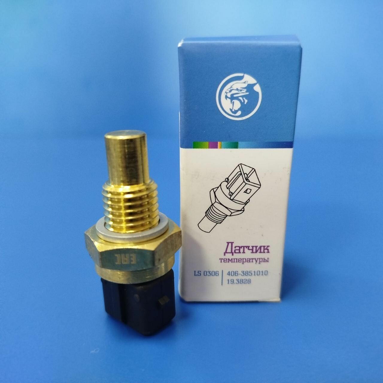 Датчик температуры "LUZAR" для а/м ГАЗ дв.406, 405 Евро-2