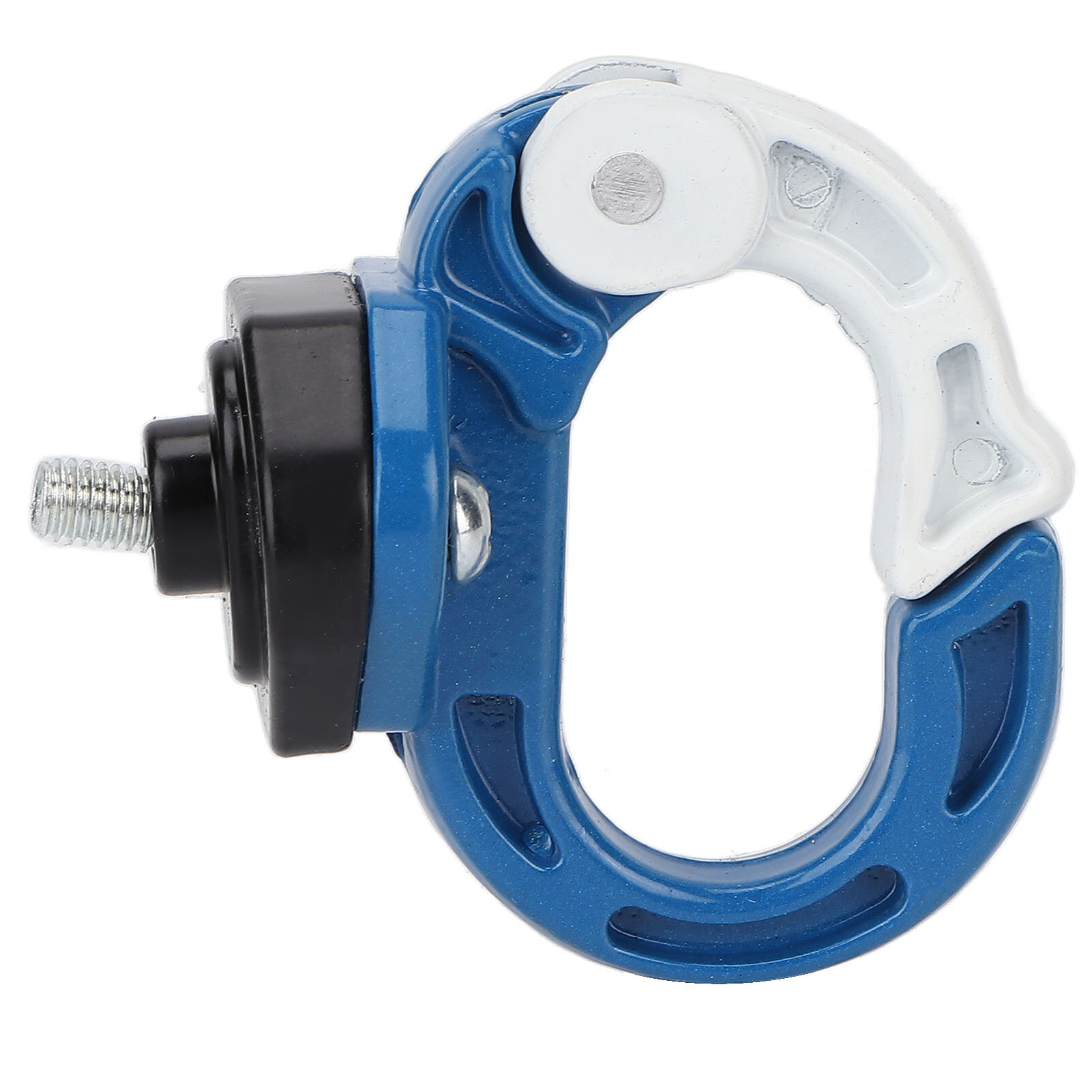 Передняя Подвеска Для Мотоцикла С Когтями, Багажный Шлем, Сумка, Крюк из Легированной Стали, Алюминий, Грузоподъемность 12 кг, Подшипник для Электрического Скутера (Сине-Белый)