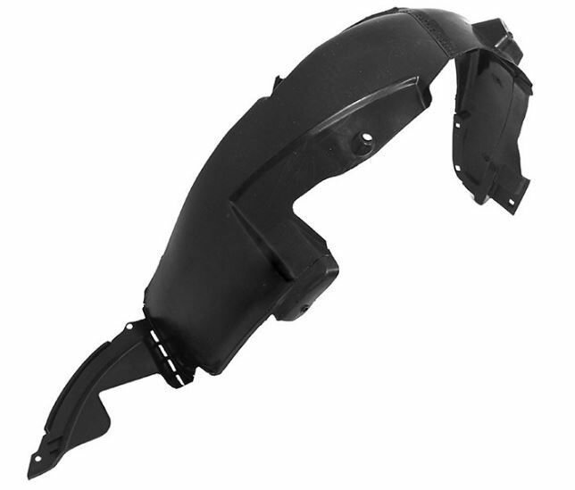 Подкрылок SAT, для KIA CERATO/FORTE, пластик, черный, правый, установка спереди