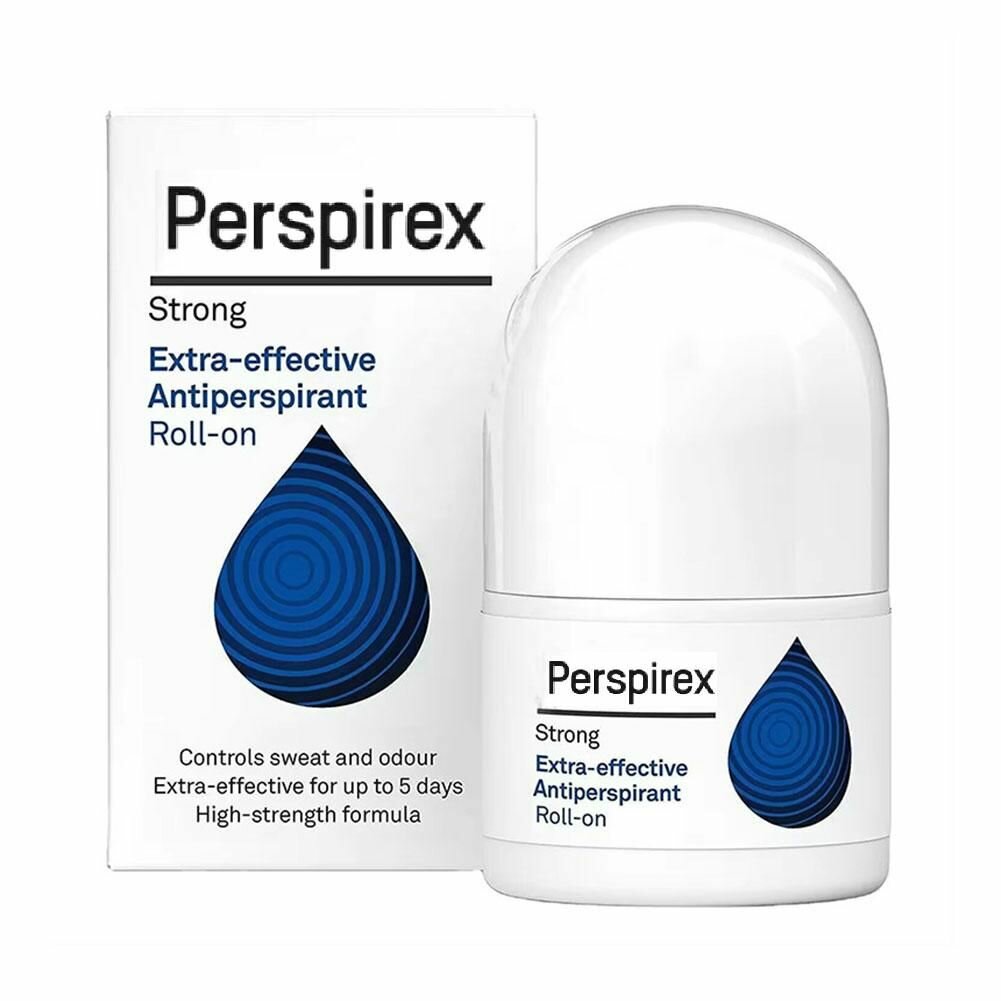 PERSPIREX Шариковый дезодорант анти-стресс от повышенного потоотделения, роликовый антиперспирант с защитой 72 часа от запаха пота для женщин и мужчин, 50 мл