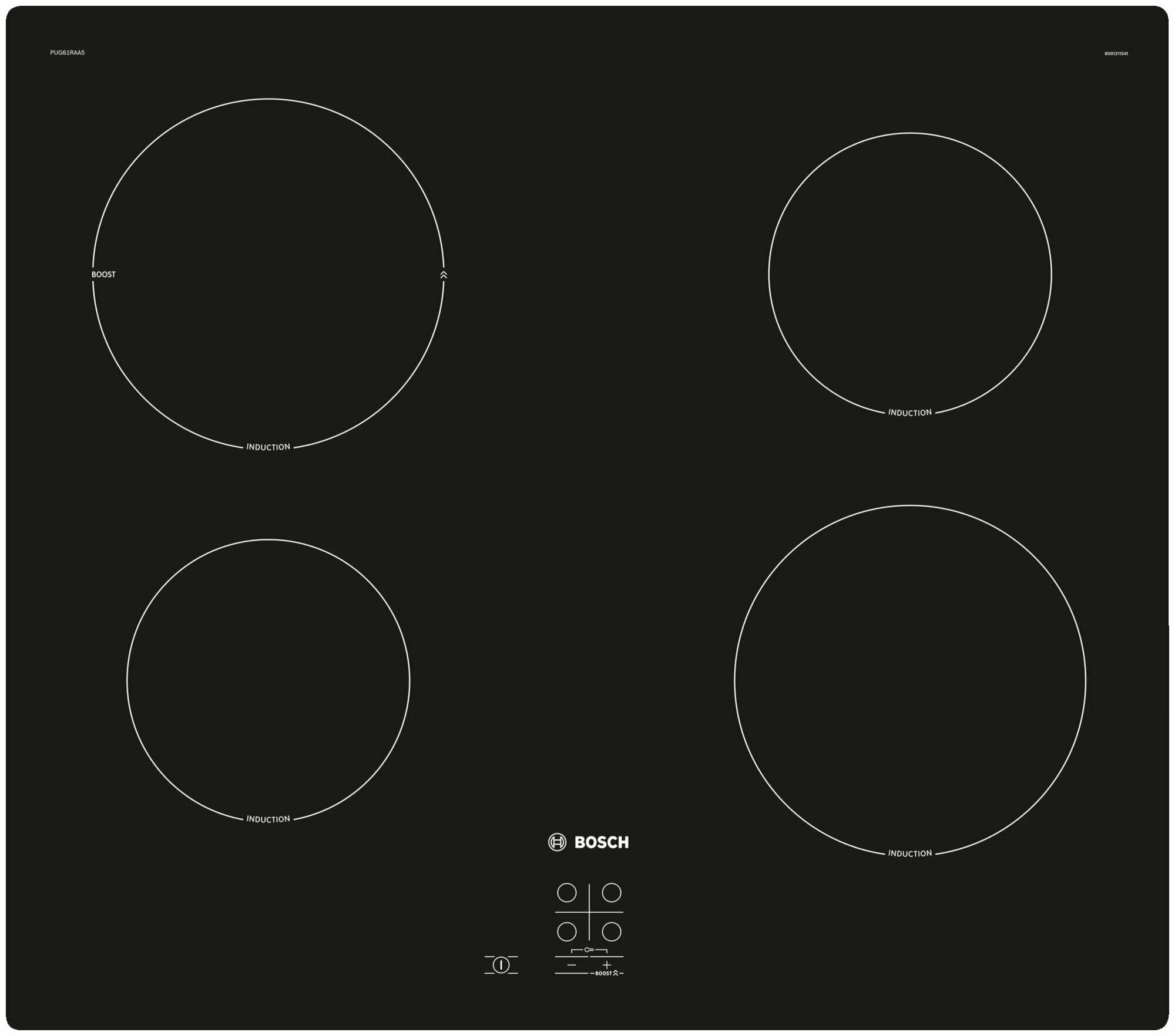 Варочная панель Bosch PUG61RAA5E