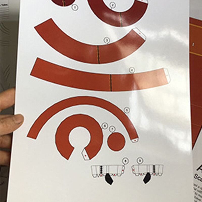 Бумажная модель космической библиотеки Бумажные поделки Картонный домик для детей Бумажные игрушки 1: 150 Шаттл Atlantis Головоломка Ракета ручной работы