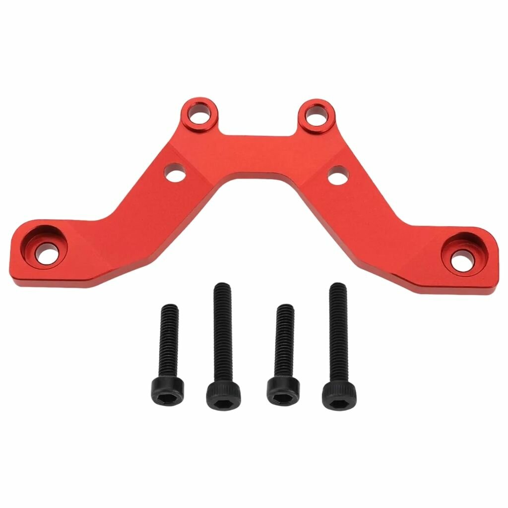 Кронштейн переднего амортизатора ARRMA 1/18 TYPHON 380 - красный