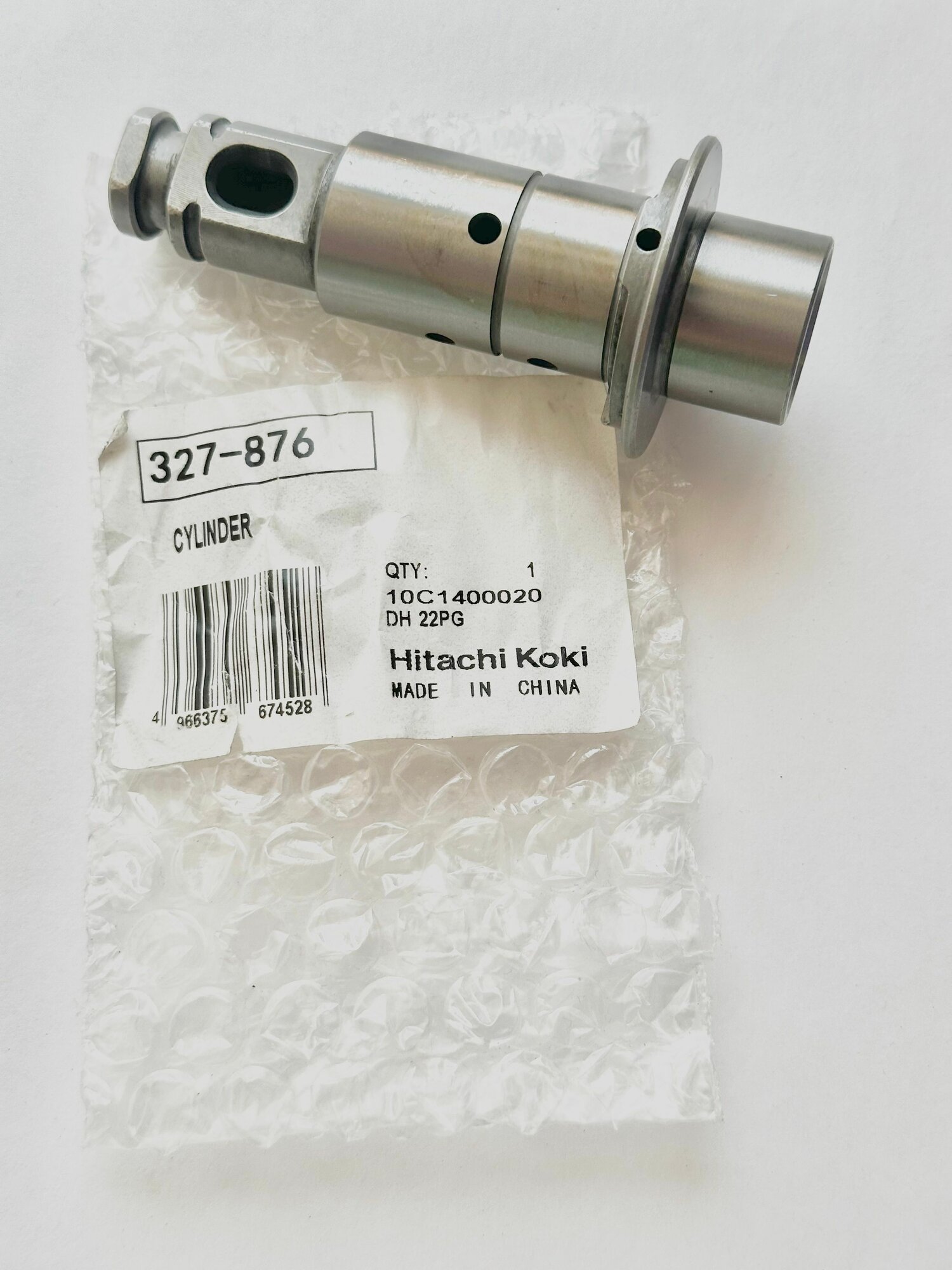 Цилиндр ударного механизма (оригинал) для перфоратора HITACHI (Хитачи) DH 22PG. Артикул 327-876