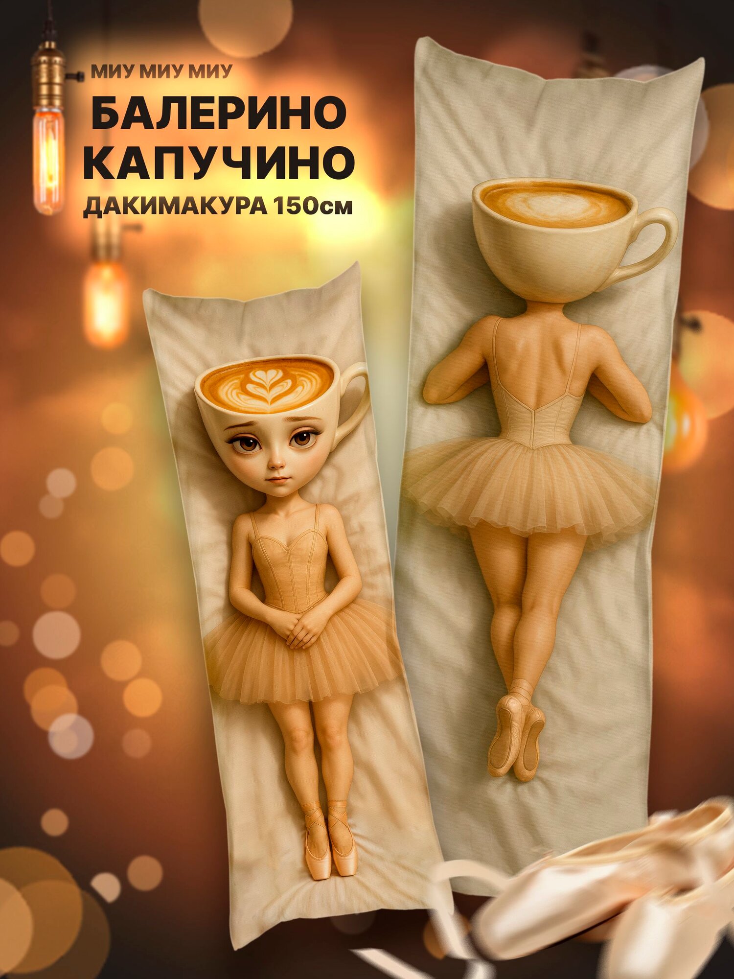 Подушка дакимакура Майнкрафт Крипер