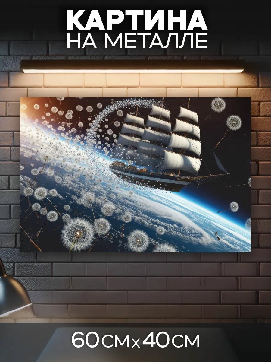 Картина на стену The Flying Ship-Летучий корабль