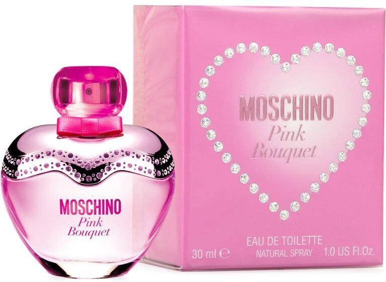 Moschino Pink Bouquet 30 мл, Туалетная вода женская