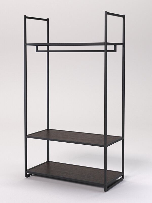 Стеллаж "Стронг" №89 в стиле лофт, Дуб Венге. Производитель товара - компания Westcom.