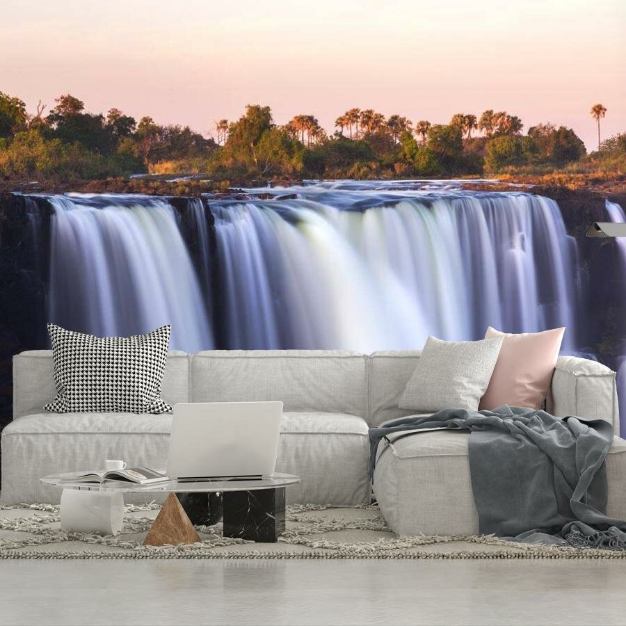 Фотообои Водопад Виктория 9-876-L 300 х 450 см (ВхШ) Бесшовные, флизелиновые, влагостойкие обои MasterFresok