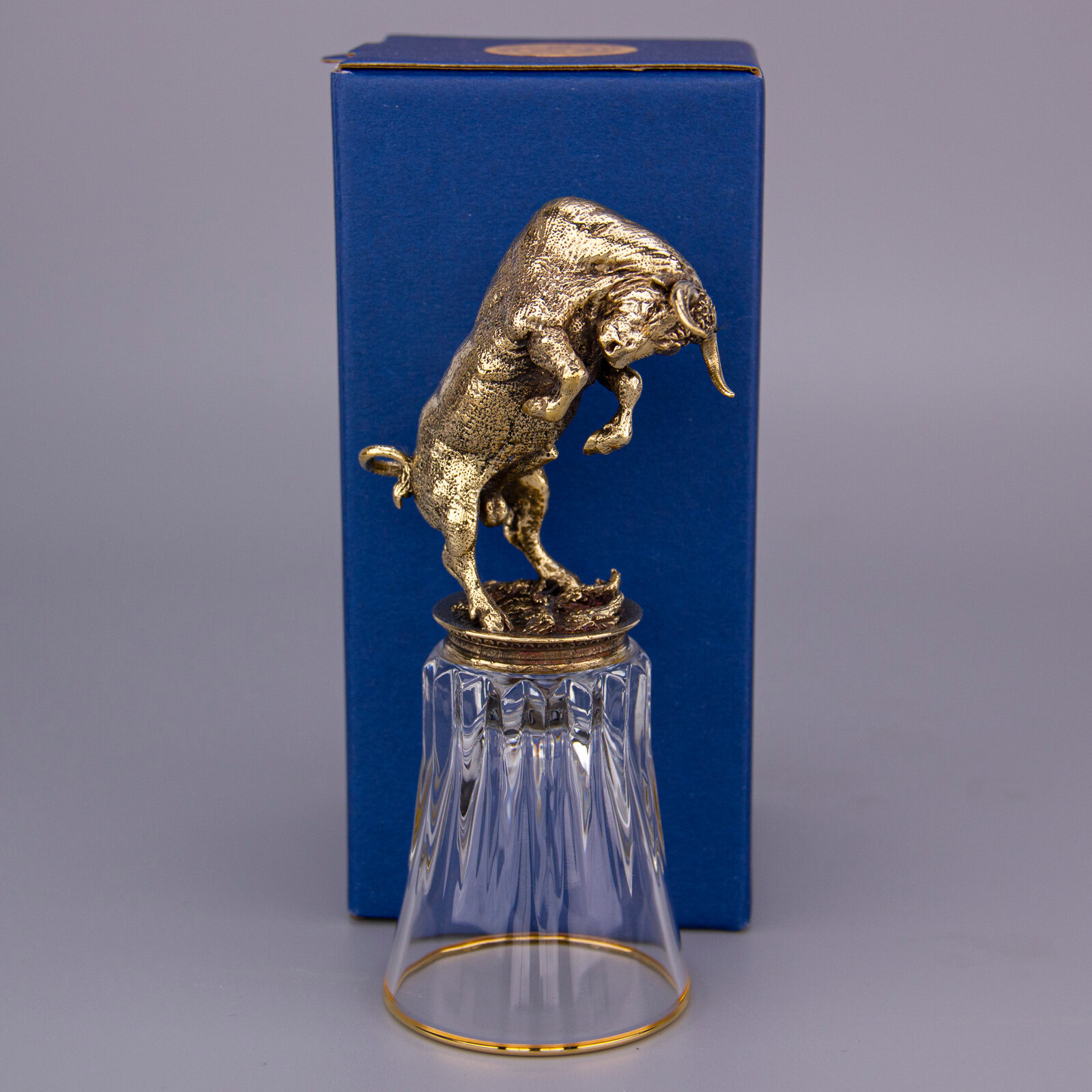 Стопка "Пей до дна!" (Бык) СПД-78бык