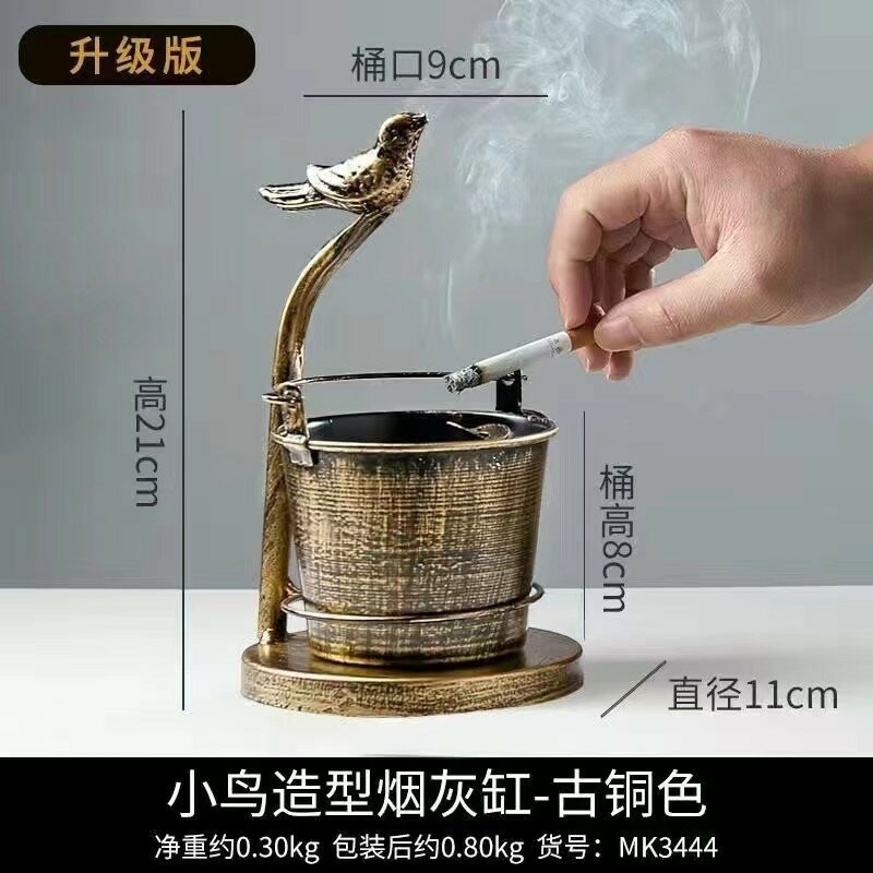 Винтажный креативный цилиндрический орнамент, железное искусство, потертый стиль для дома, гостиной, кофейного стола, офиса, европейский стиль, цилиндр, устойчивый к падению, для домашнего использования