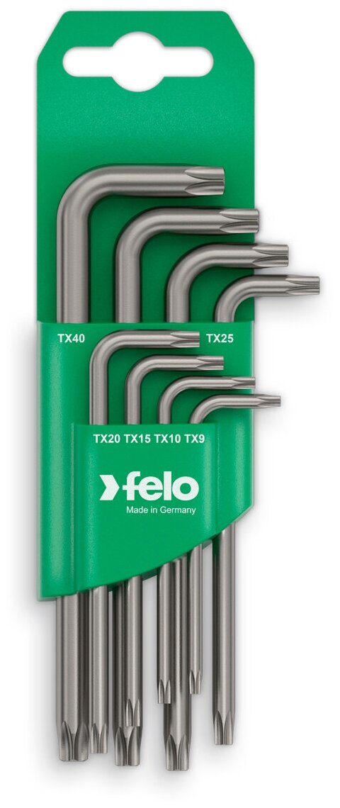 Набор ключей Torx Felo 34888811, антикоррозийное покрытие, 8 предметов